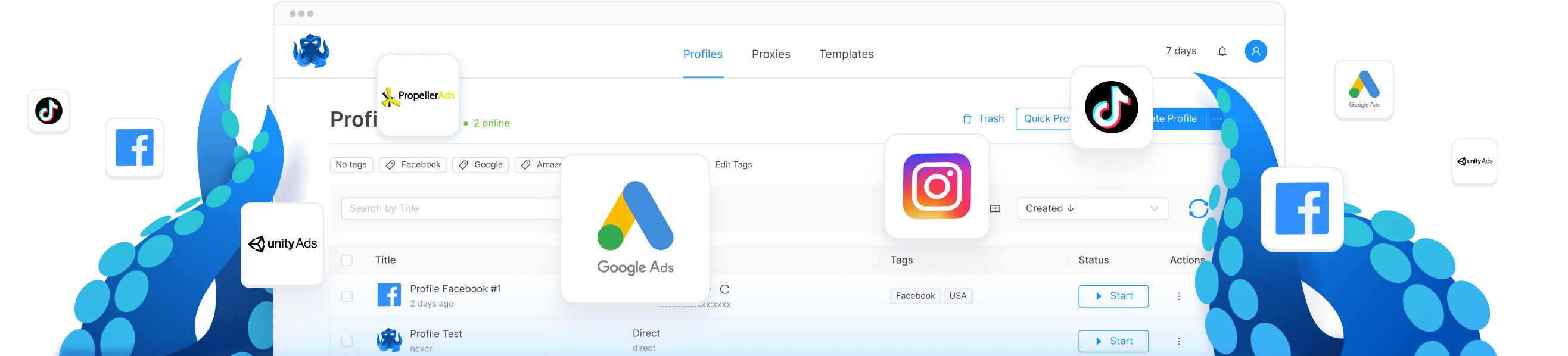 Multi-accounting browser for affiliate marketing – Octo Browser